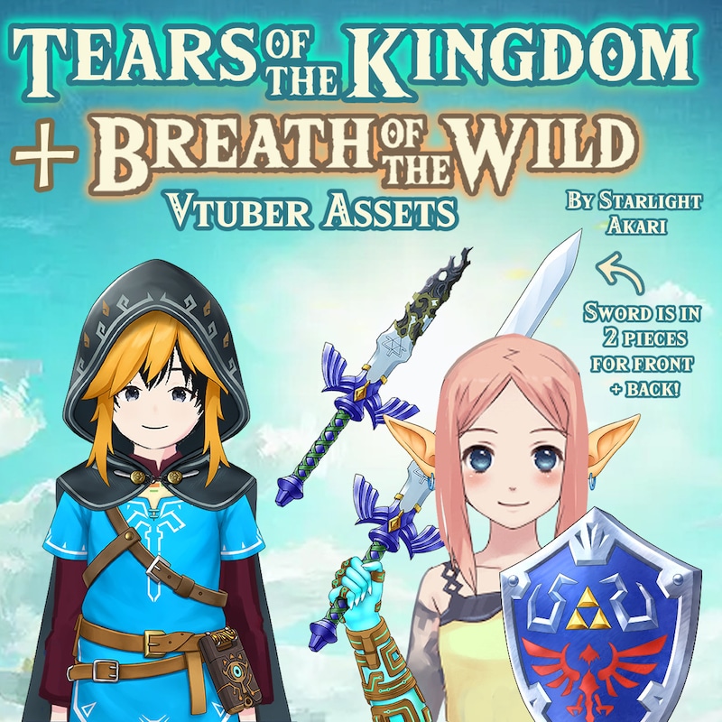 Vtuber Assets Sword - Etsy