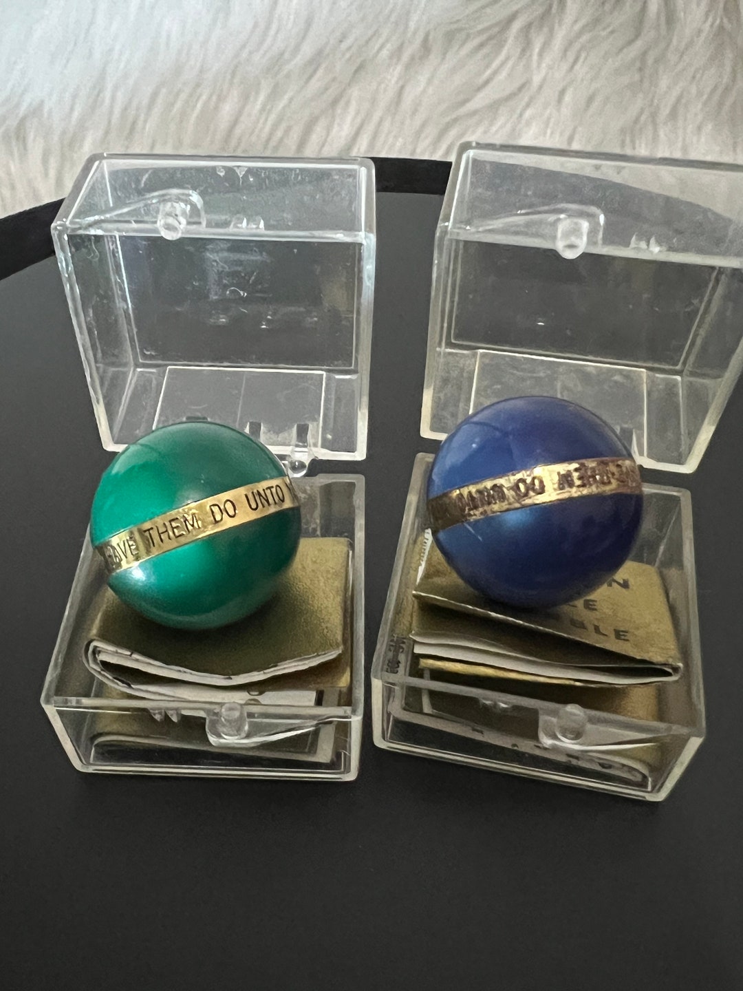 Vintage Golden Rule Marble With Case & Paperwork Available in 2 Colors ...