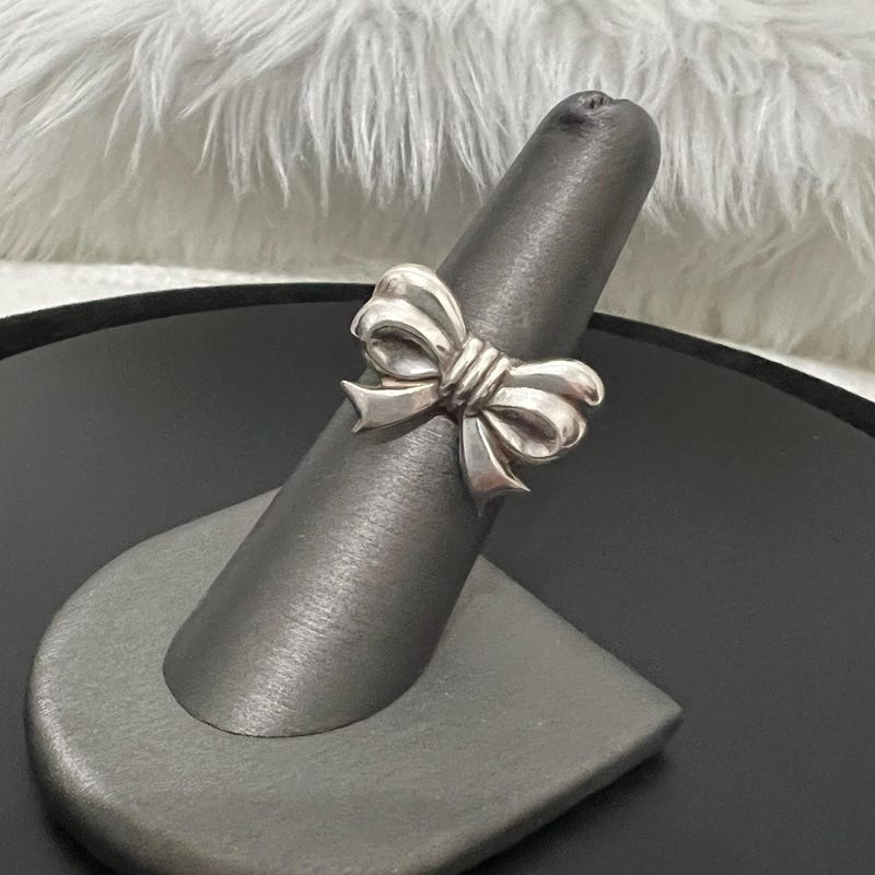 Vintage Bow Silver Bracelets - Etsy