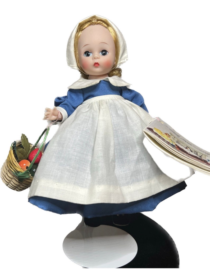 Madame Alexander Priscilla 1965 W/ Fruit Basket Rare Collectible 8 Doll ...