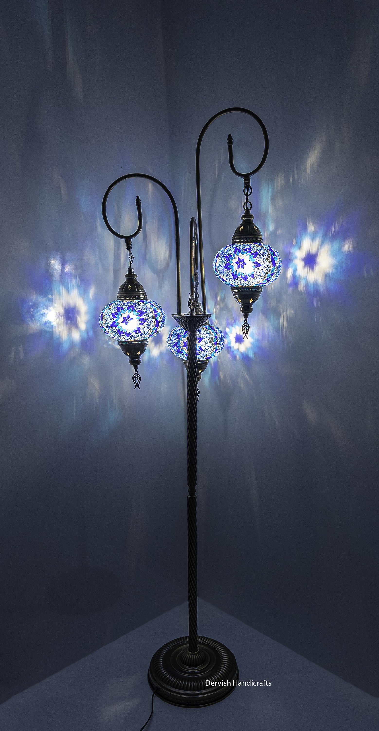 Floor lamp Turkish Standing Lamp 58 Height Turkish | Etsy