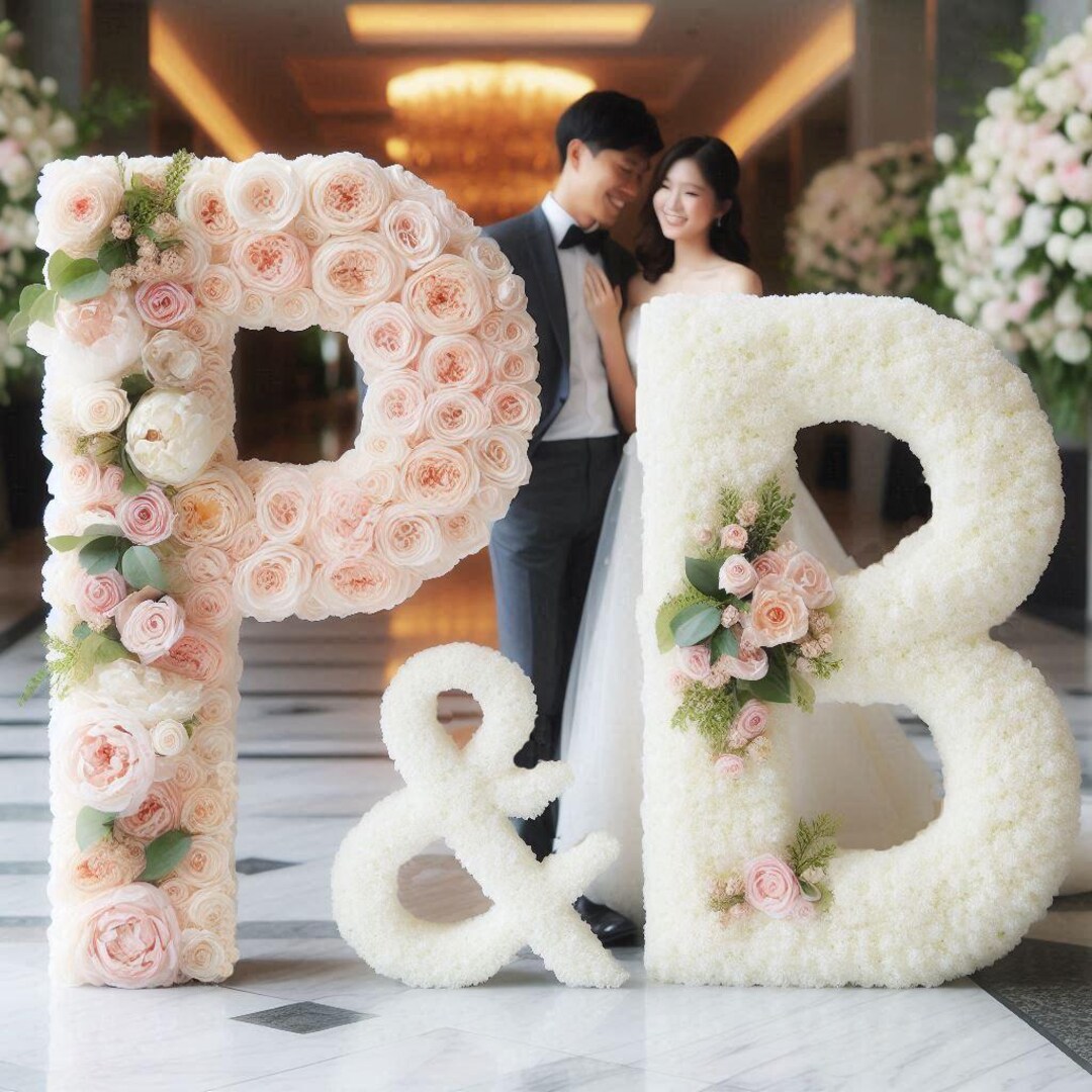 Large Free Standing Letters for Decorating Giant Wedding Letters ...