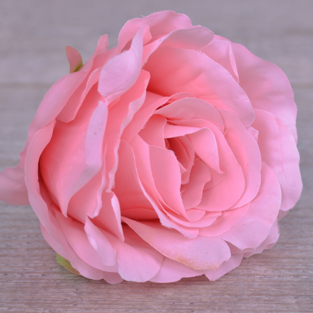 Coral Pink Roses Fake Rose Heads Artificial Silk Roses Flower Crown ...