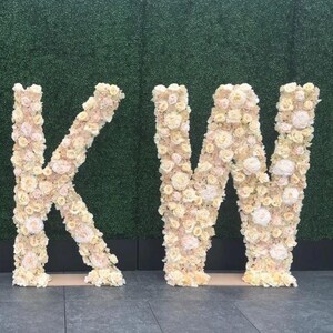 Large Free Standing Letters for Decorating Giant Wedding Letters ...