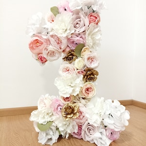 Sweet 16 Flower Number Floral Birthday Girl 16 Photo Props Freestanding ...