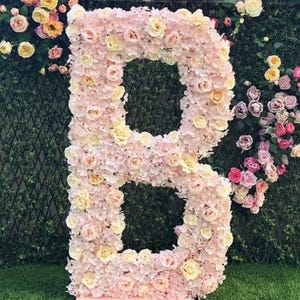 Large Free Standing Letters for Decorating Giant Wedding Letters ...