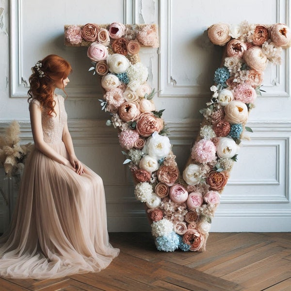 Shabby Chic Letters - Etsy