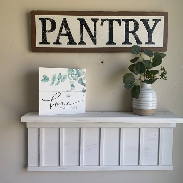 Rustic Pantry Sign - Etsy