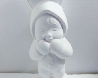 Ceramic Standing Bunny - Etsy