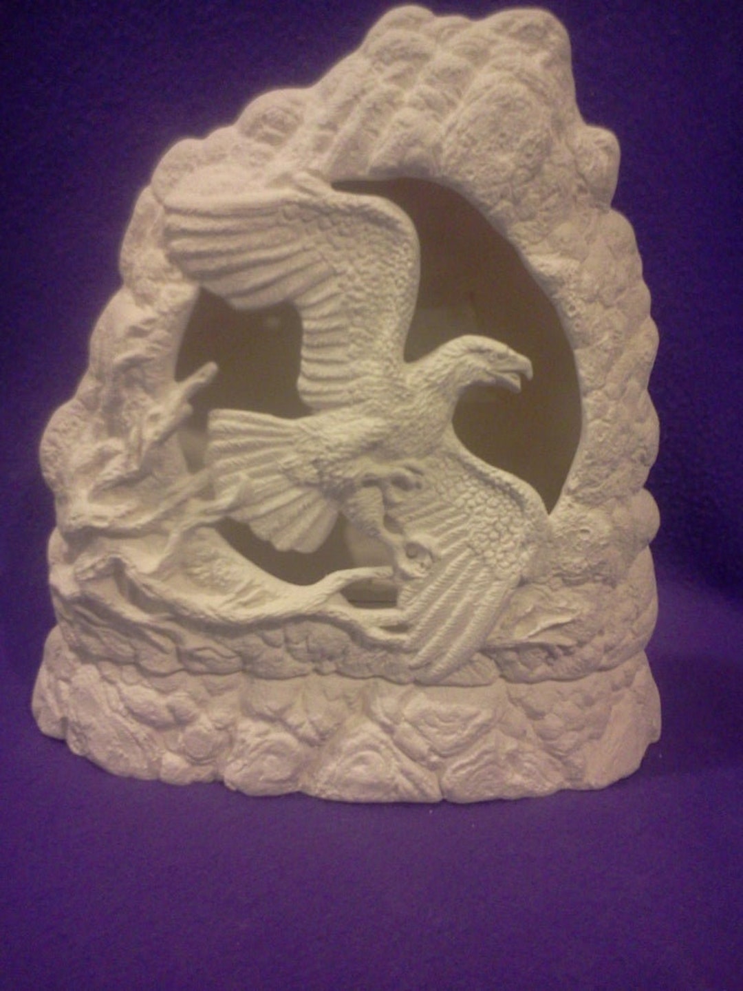 Flying Eagle Art Stone Ready to Paint Ceramic Bisque - Etsy
