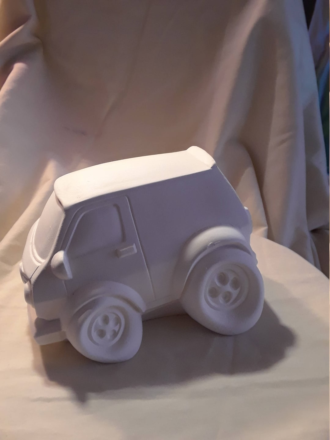 Hippie Van 5" Tall,8" Long Ceramic Bisque Ready to Paint Can Be Made ...