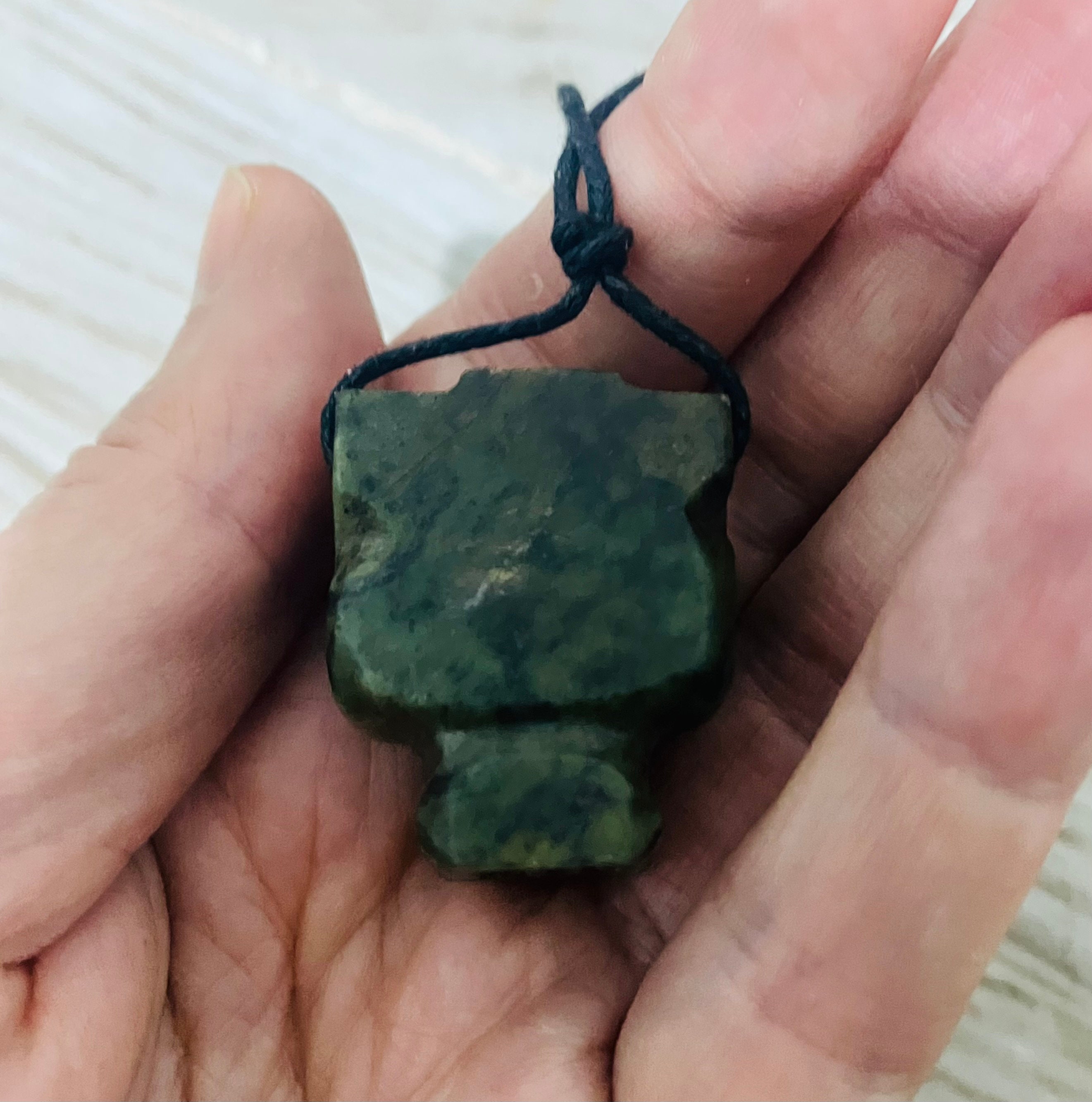 Beautiful Peace Mexican Jade Handcarved Jaguar Pendant necklace - Etsy