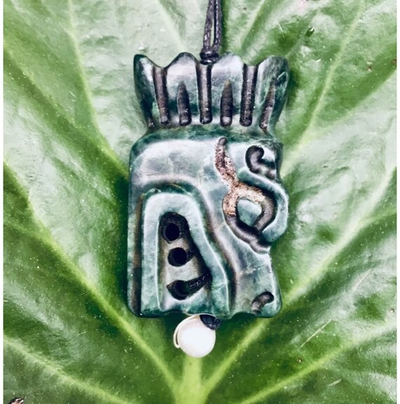 Large Natural Mexican Jade LARGE Quetzalcoatl / Dragon Pendant - Etsy