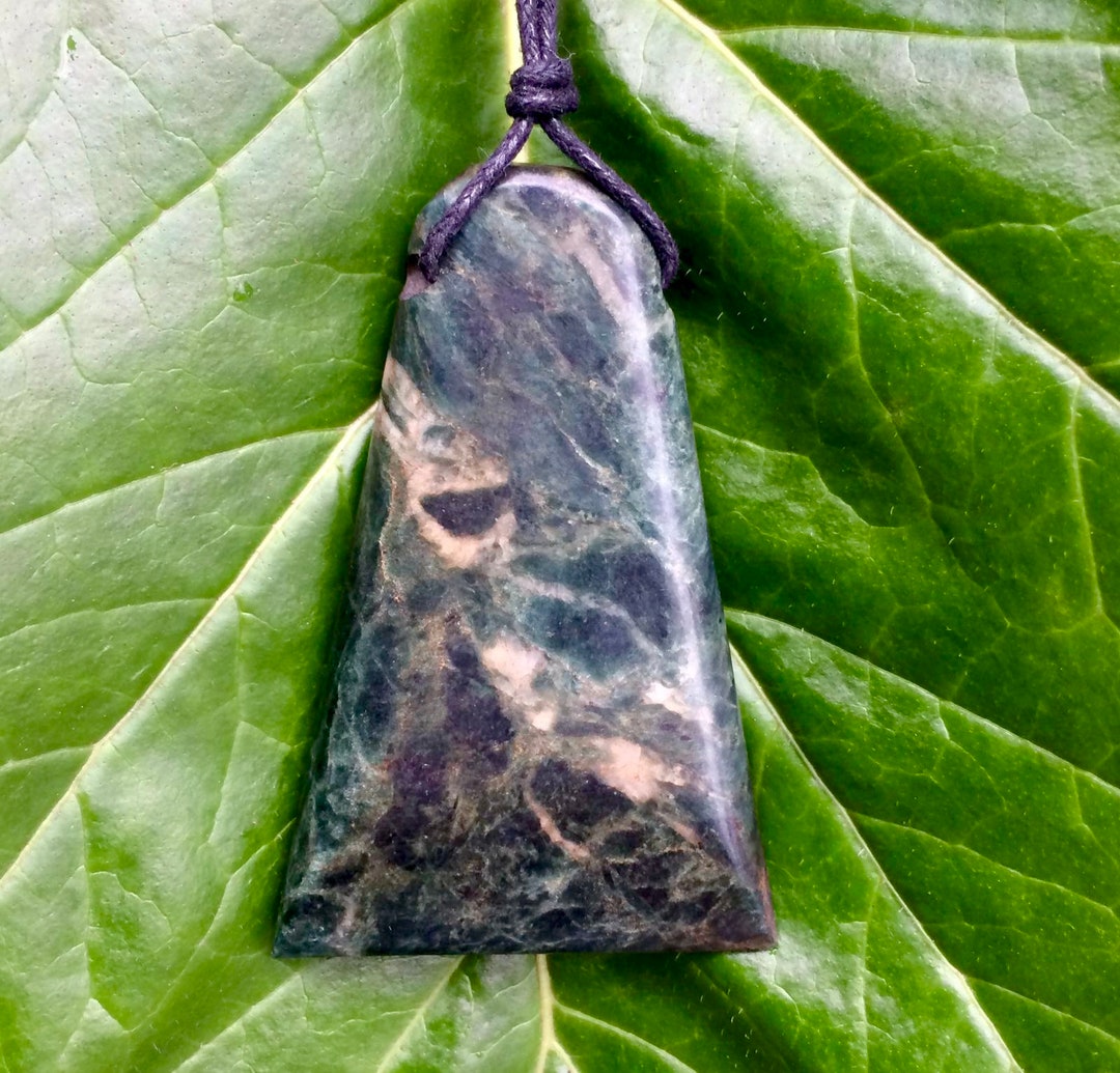 Large Genuine Guatemalan Jade , Mexican Design “milky Way” Pendant ...