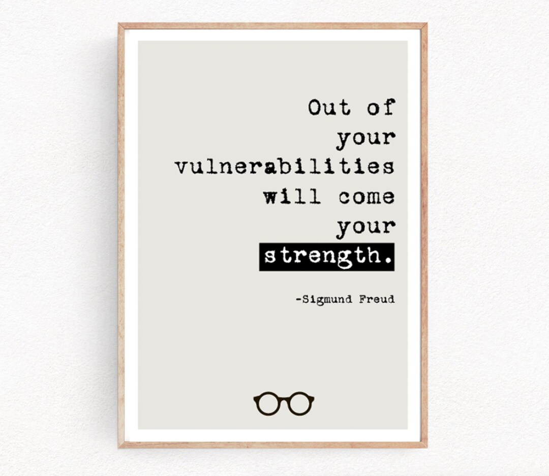 Freud Quotes Prints Poster Psychology Art Print Wall Decor Gift Home ...
