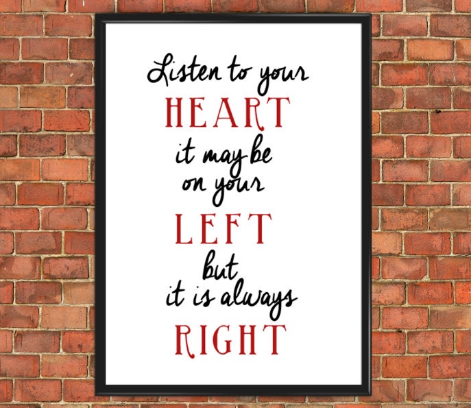 Inspirational Phrase Poster Quote Art Typographic Quote Wall - Etsy