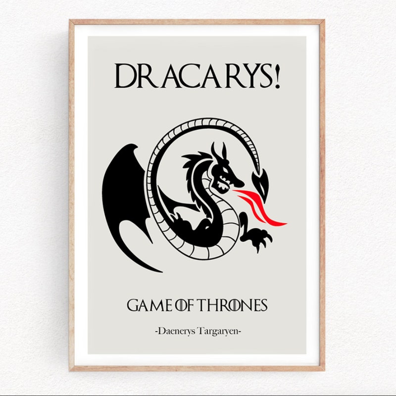 Dracarys - Etsy