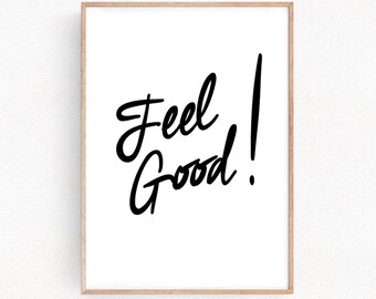 Motivational Quote Poster Inspirational Typographic Art Wall - Etsy