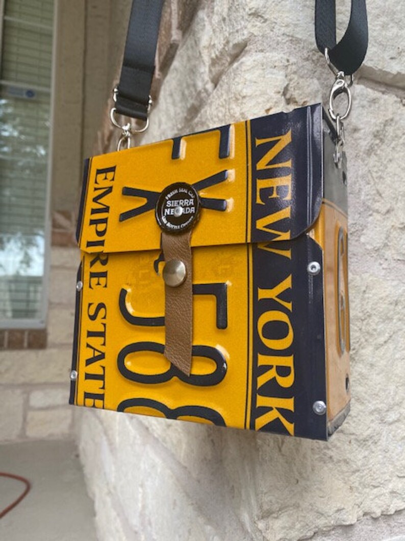 New York License Plate Pures Unique Handbag - Etsy
