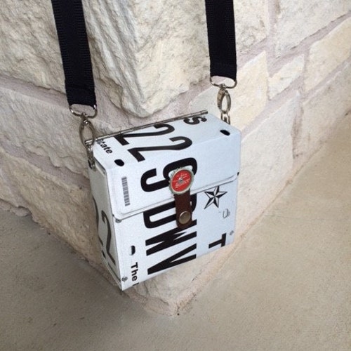 Texas License Plate Purse - Etsy