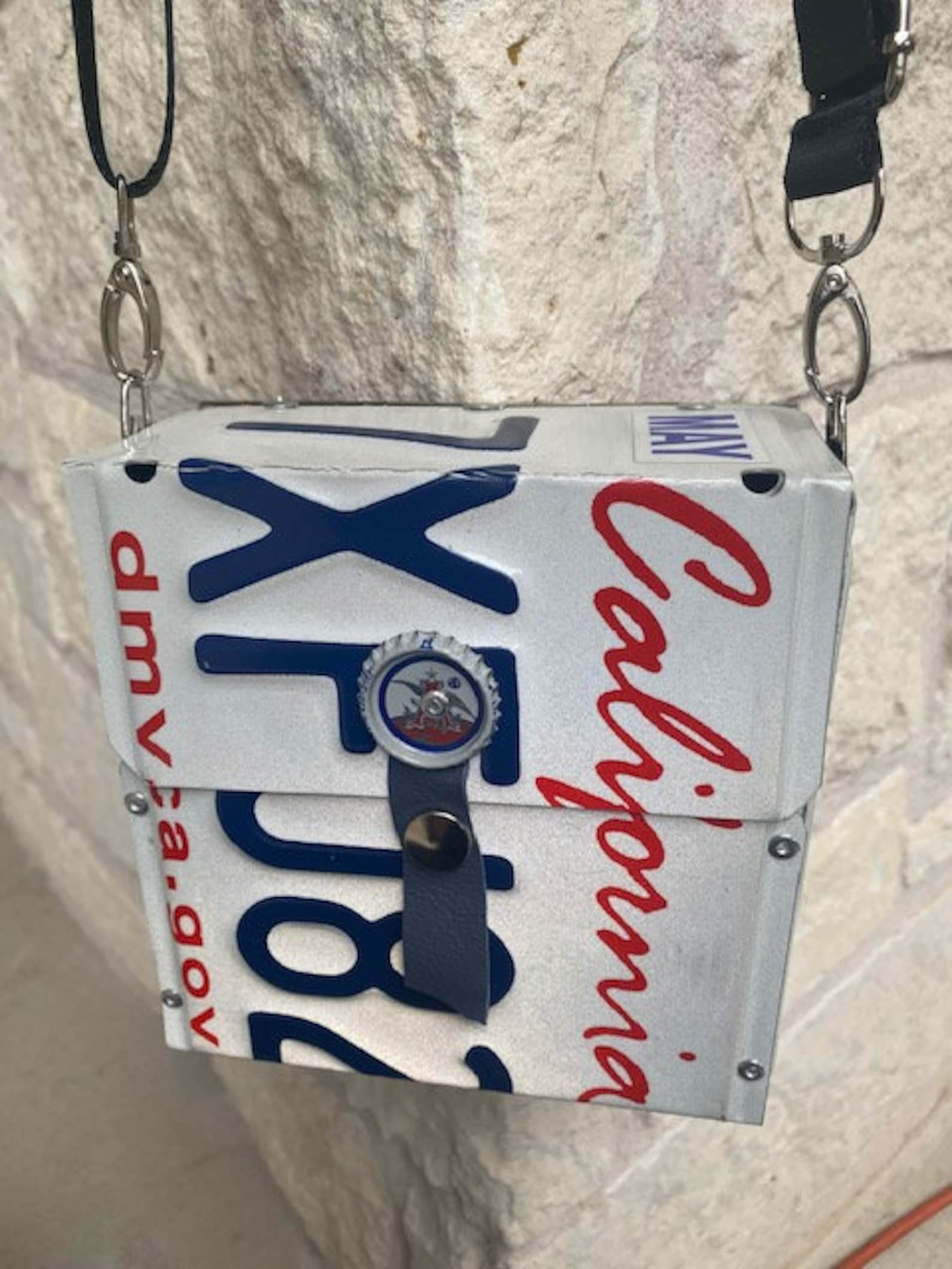 California License Plate Purse | Etsy