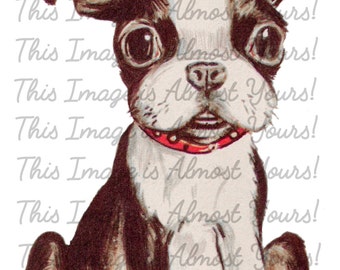 Vintage Two Cocker Spaniel Paint By Numbers Print Antique | Etsy