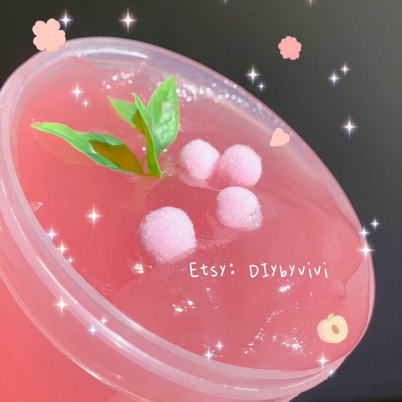 Peach Baby Slime - Etsy