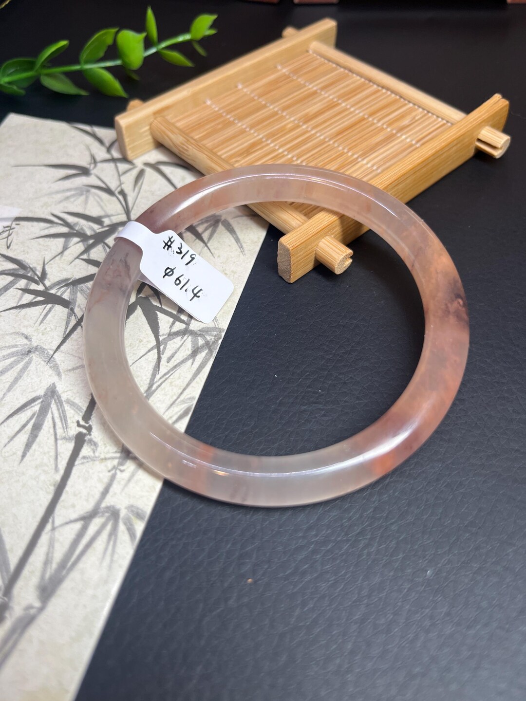 60-61mm Jade Bangles, Purple Bangles Unique Bangles - Etsy