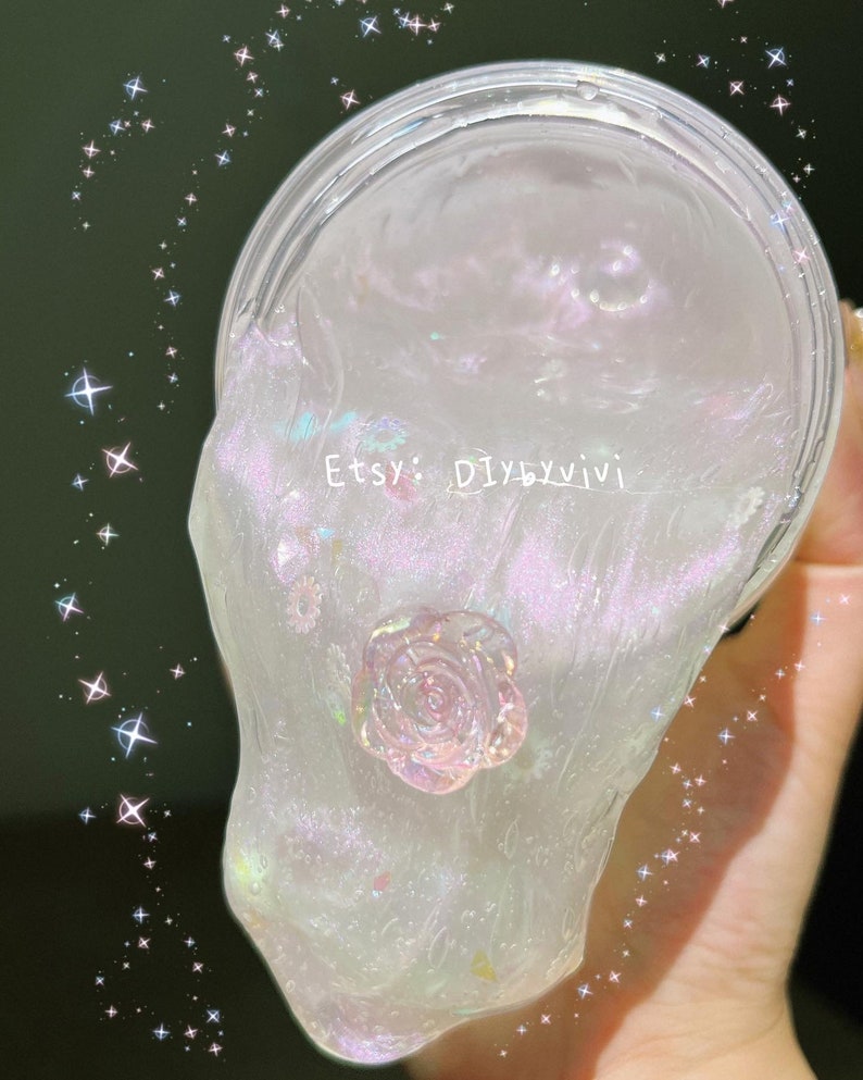 Beautiful Glitter Slime Colorful Slime Colorful Clear Slime - Etsy