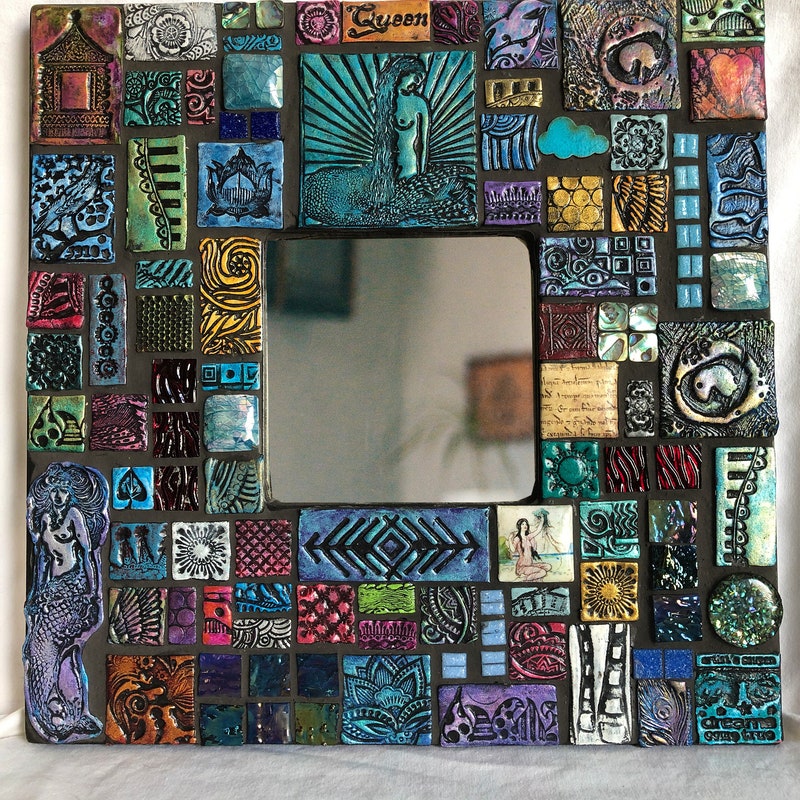 Polymer Clay Mosaic - Etsy