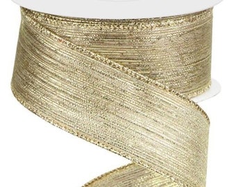 Gold Edge Ribbon - Etsy