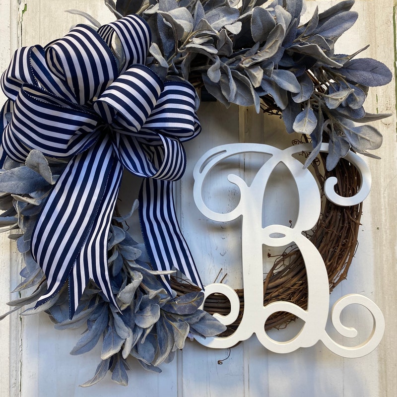 Front Door Monogram - Etsy