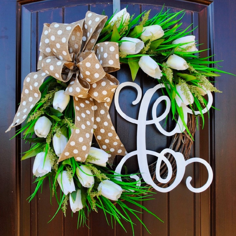 Front Door Monogram - Etsy