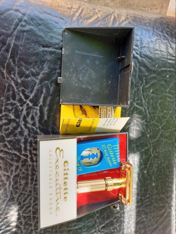 Gillette Executive Adjustable Razor - Etsy