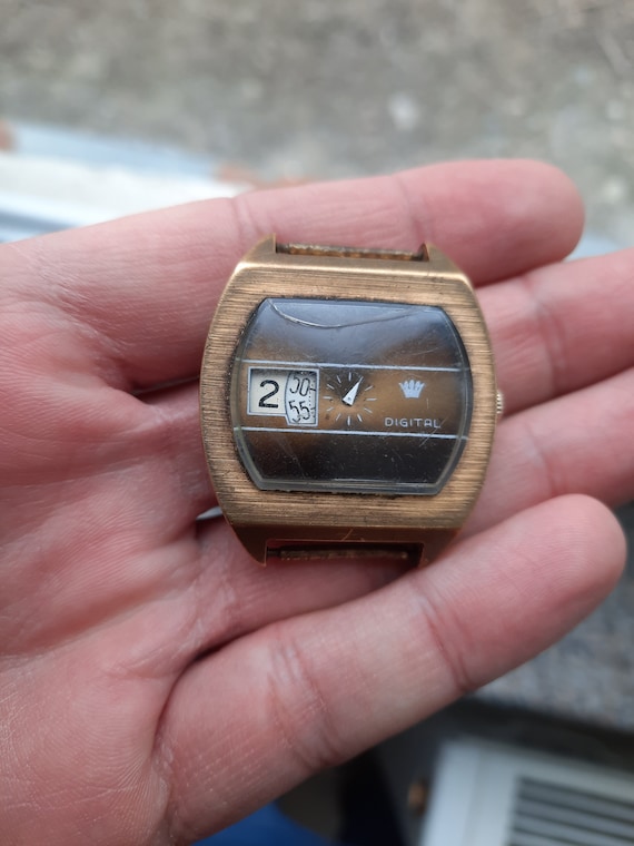 Digital Jump Hour Watch - Gem