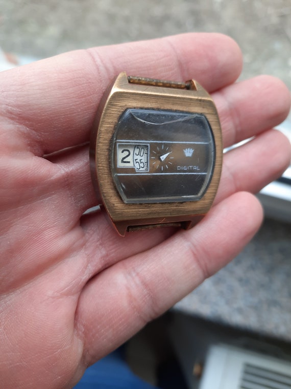 Digital Jump Hour Watch - Gem