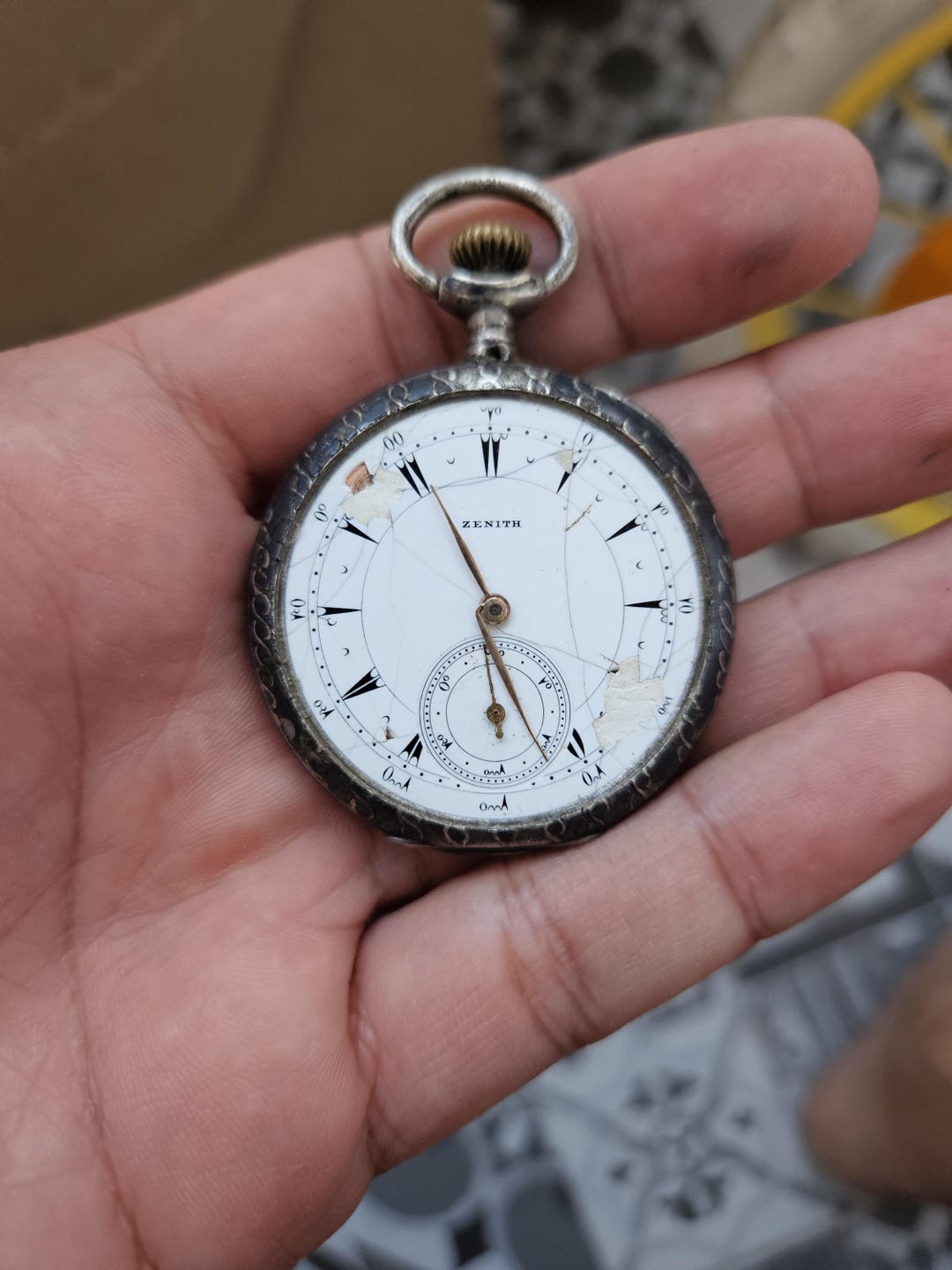 Zenith Pocket Watch - Etsy
