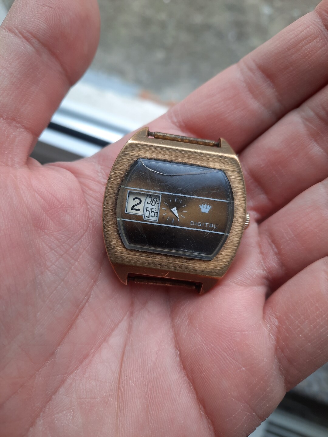 Digital Jump Hour Watch - Etsy