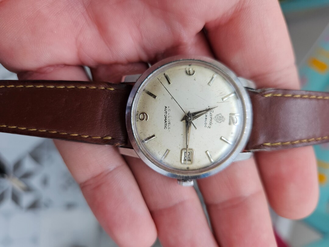 Very Rare Sandoz Automatic Watch - Etsy