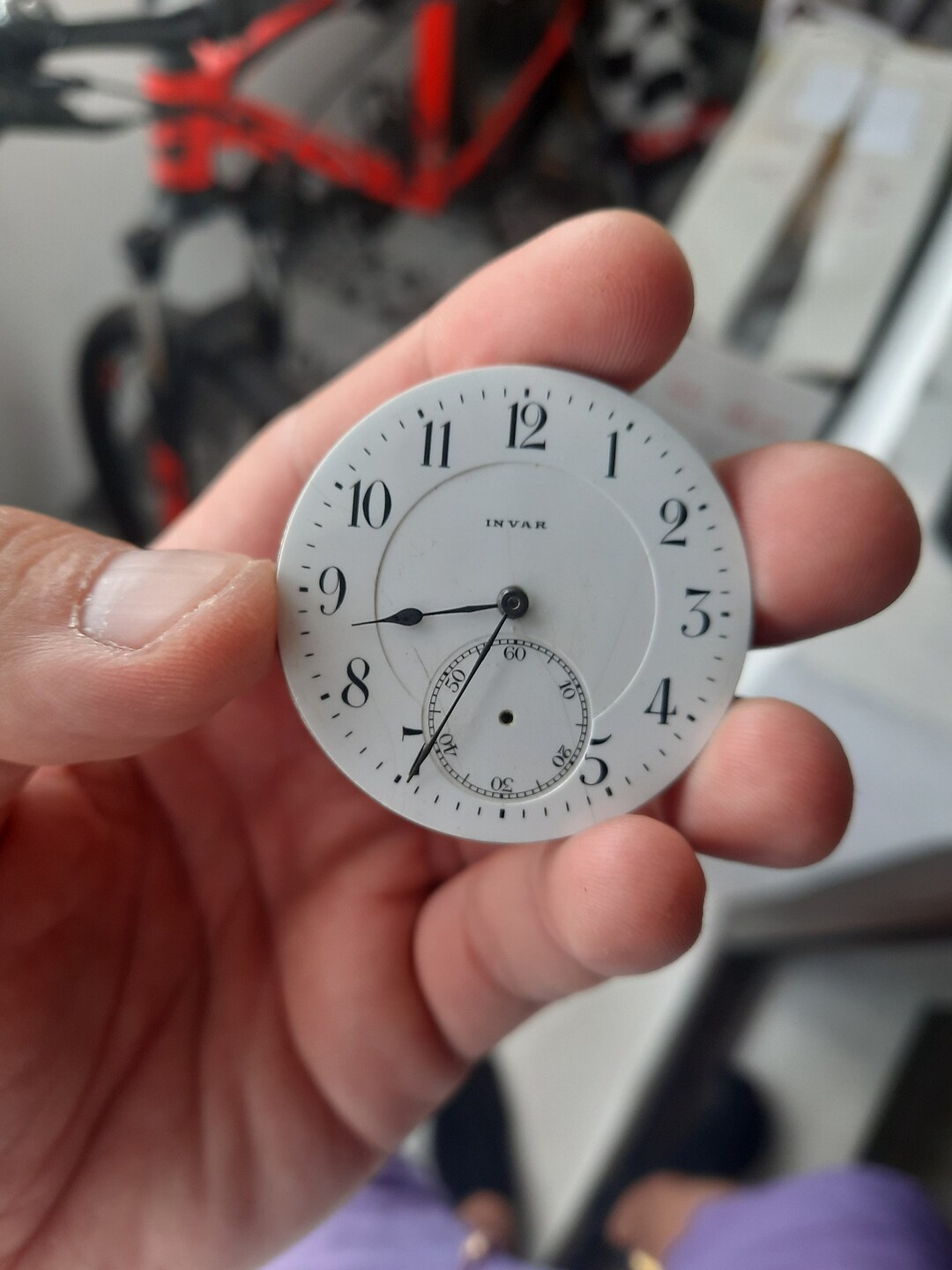 Invar Pocket Watch Movement - Etsy