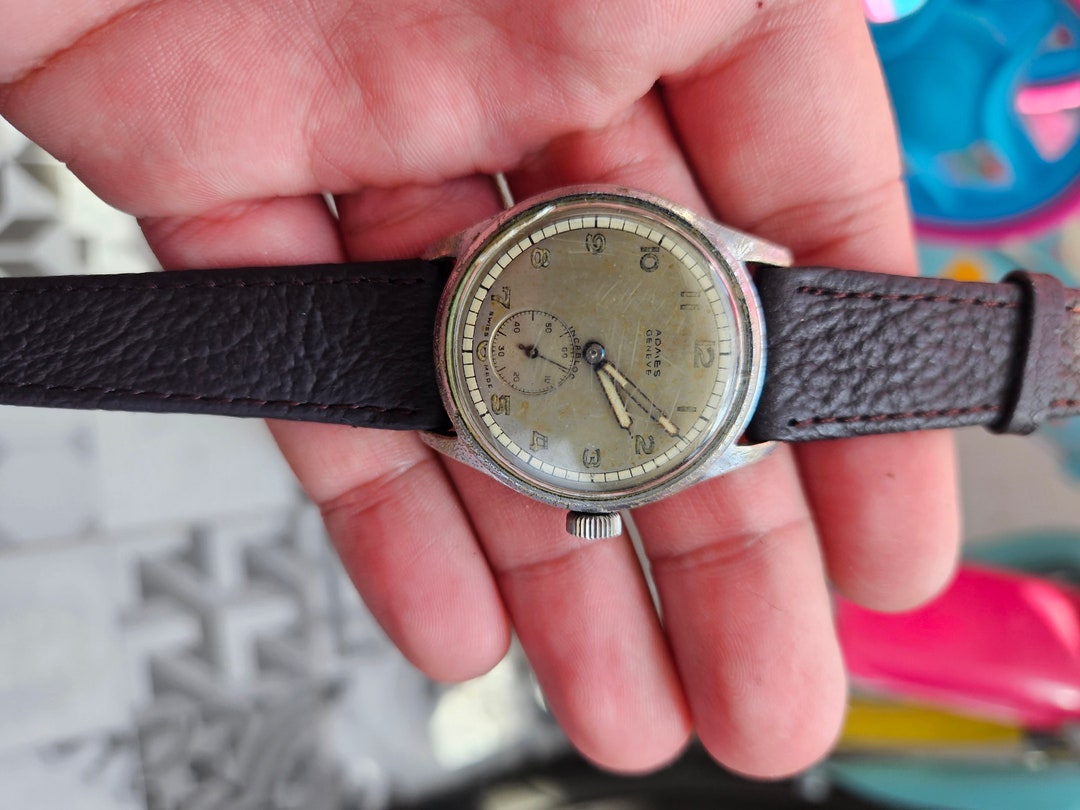 Very Rare Admes Geneve Military Style Watch - Etsy