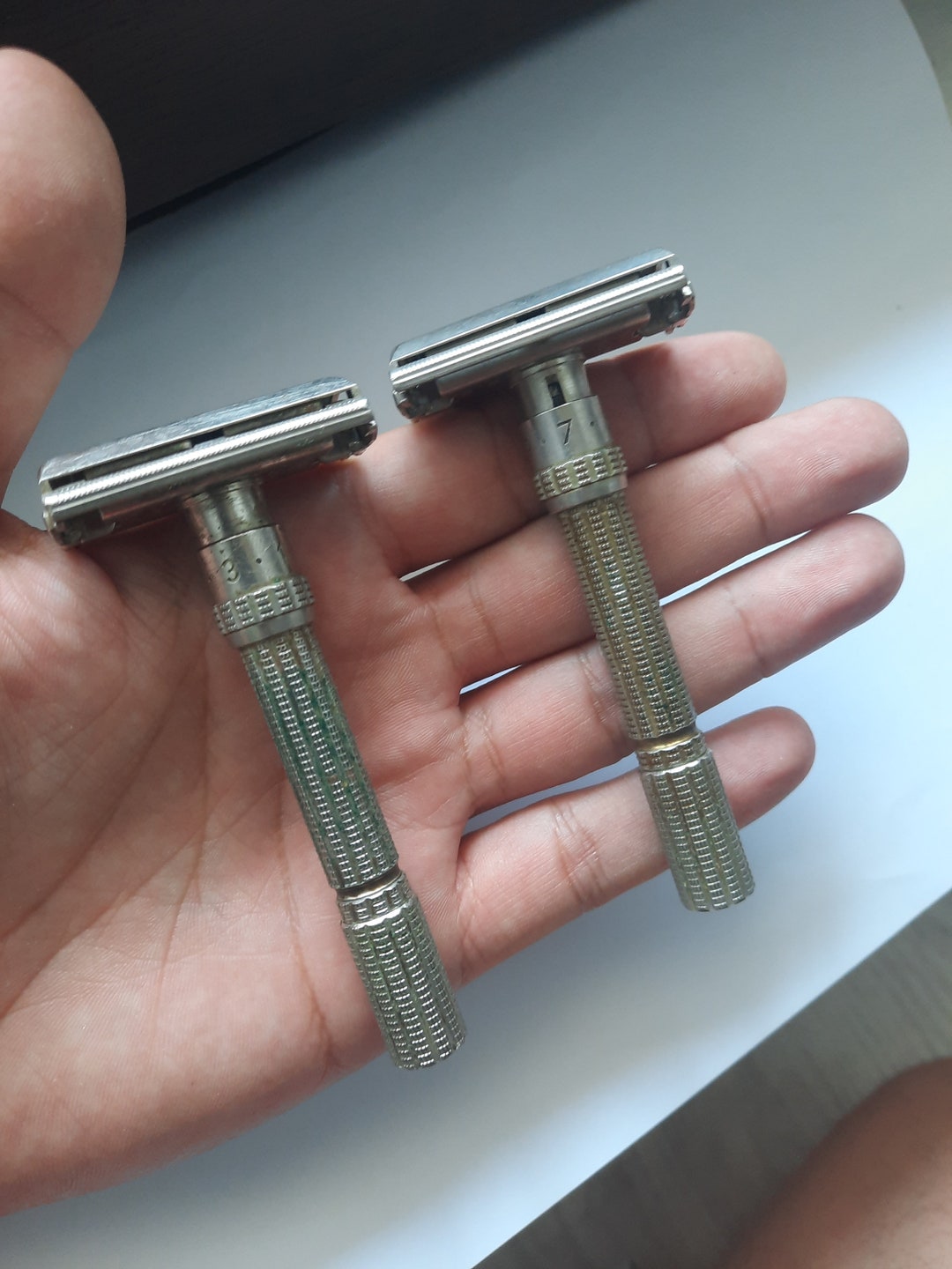 Two Gillette Adjustable Razors - Etsy
