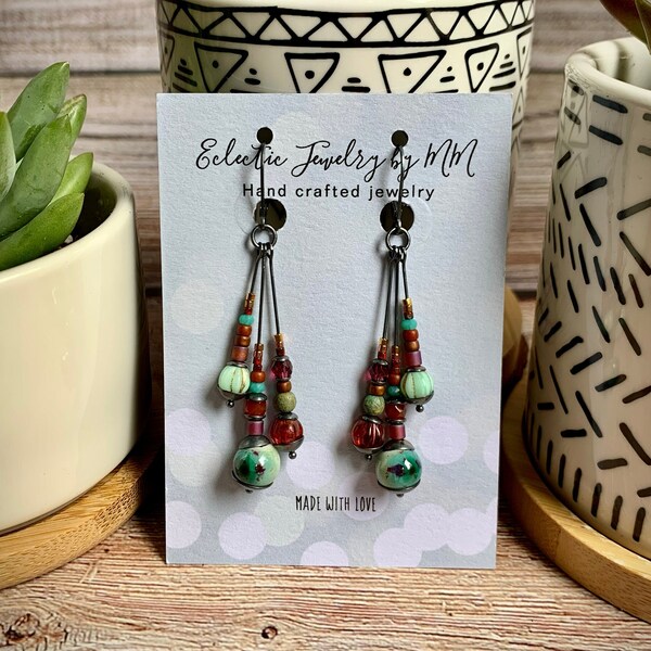 Hand Made Earrings - Etsy