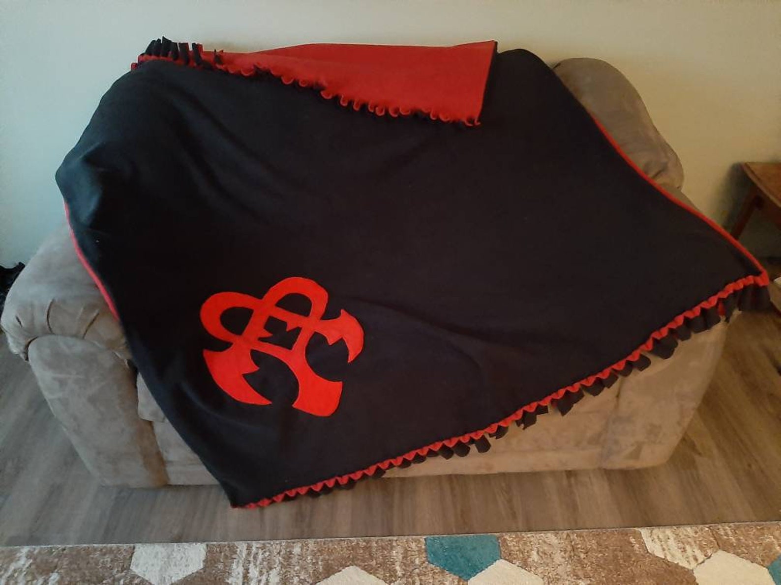 Kingdom Hearts Video Game Fleece Blanket crowned Heart Dream - Etsy