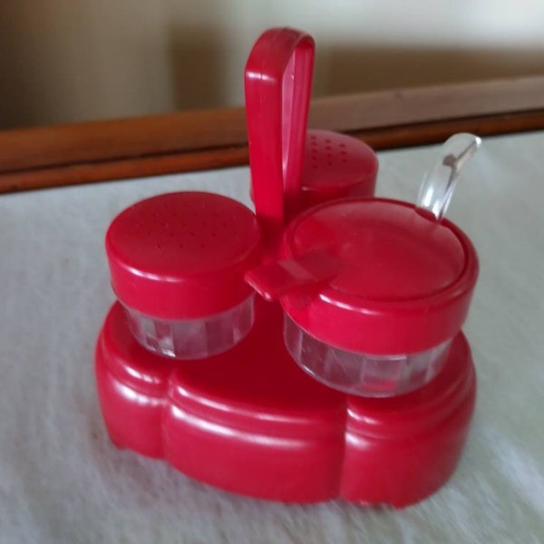 Retro Cruet Set - Etsy