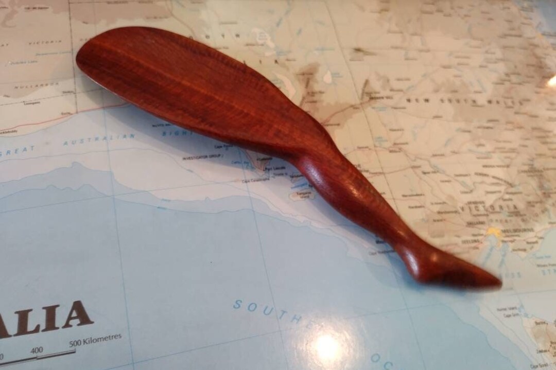 Vintage Shapely Lady's Leg Shoe Horn Hand Carved Dark Wood Heavy Nicely ...