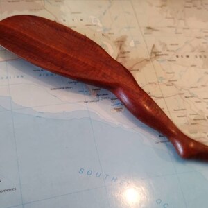 Vintage Shapely Lady's Leg Shoe Horn Hand Carved Dark Wood Heavy Nicely ...