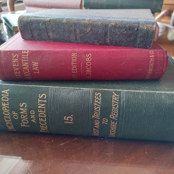 Shop Antique Vintage Law Books - Etsy