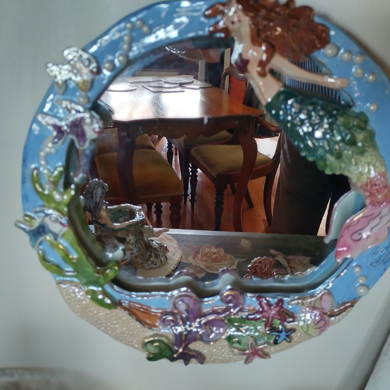 Mermaid Mirror - Etsy