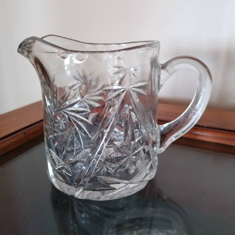 High End Glass Pitchers - Etsy
